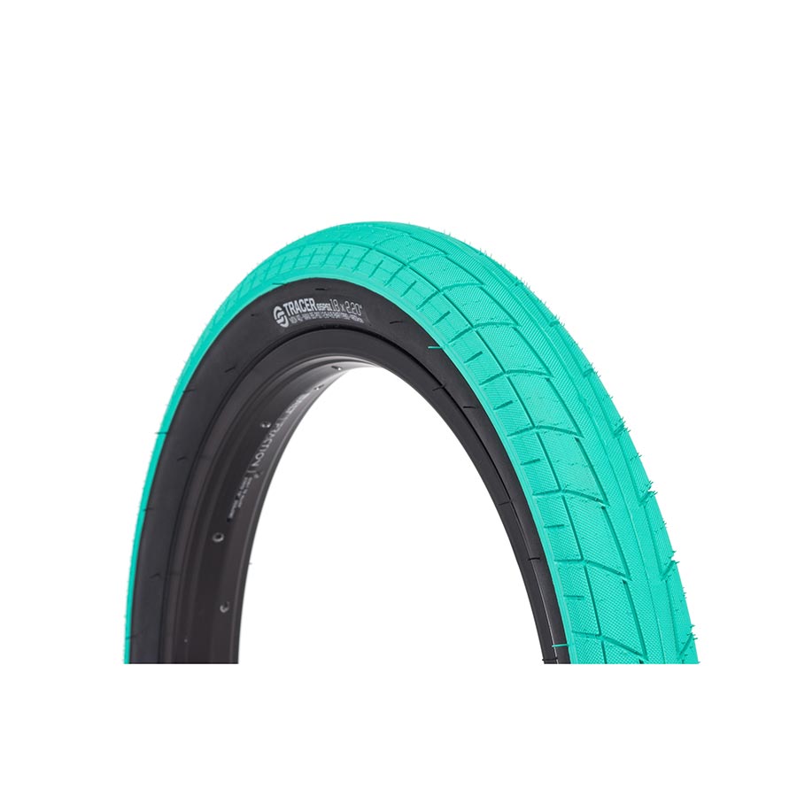 Salt Tracer 18''x2.20 Wire Clincher 22TPI Turquoise – Seattle Electric Bike