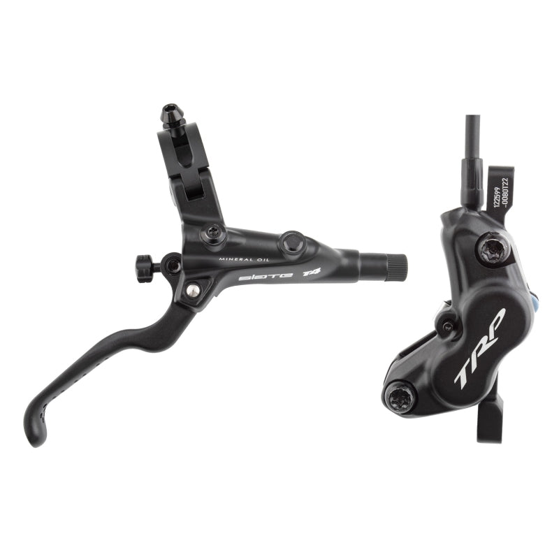 TRP Slate T4 Disc Brake and Lever - Rear Hydraulic Post Mount Black ...
