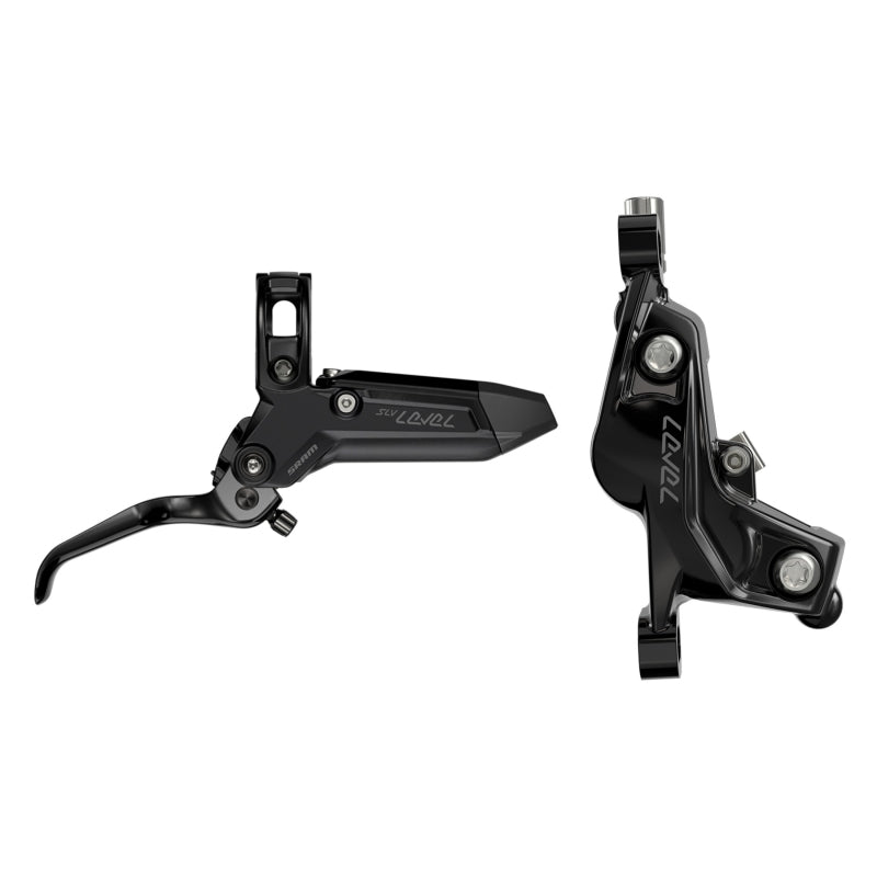 SRAM Level Silver Stealth Disc Brake Lever - Rear Post Mount 4-Piston ...