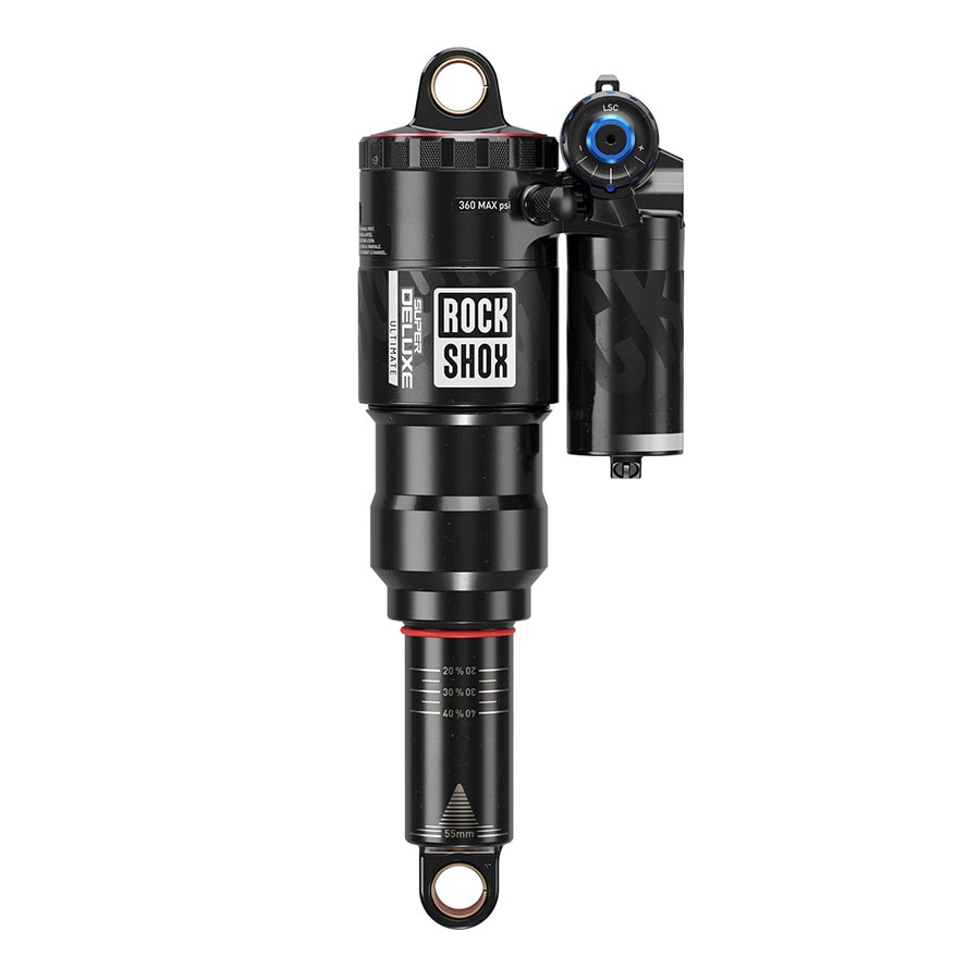 RockShox Super Deluxe Ultimate C2 Rear shock 190x45 Shaft Eyelet: Stan ...