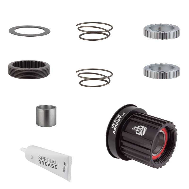 DT Swiss Ratchet LN Freehub Body Upgrade Kit - Shimano Micro Spline St ...