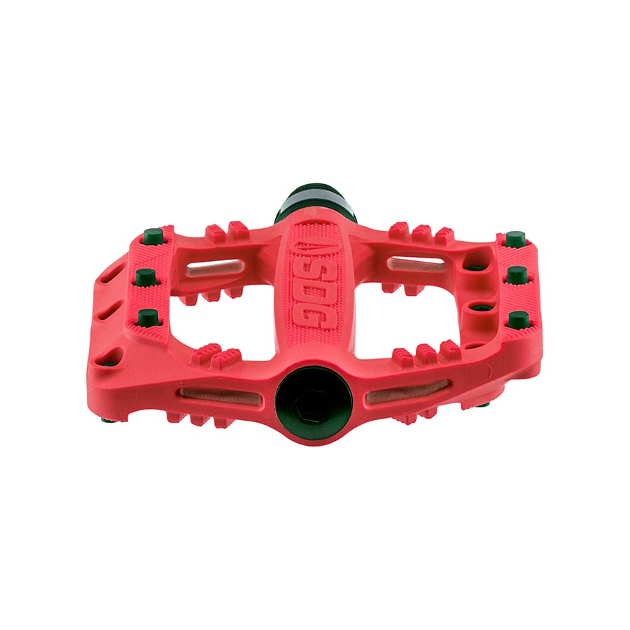 SDG Slater Pedals Red – Seattle Electric Bike