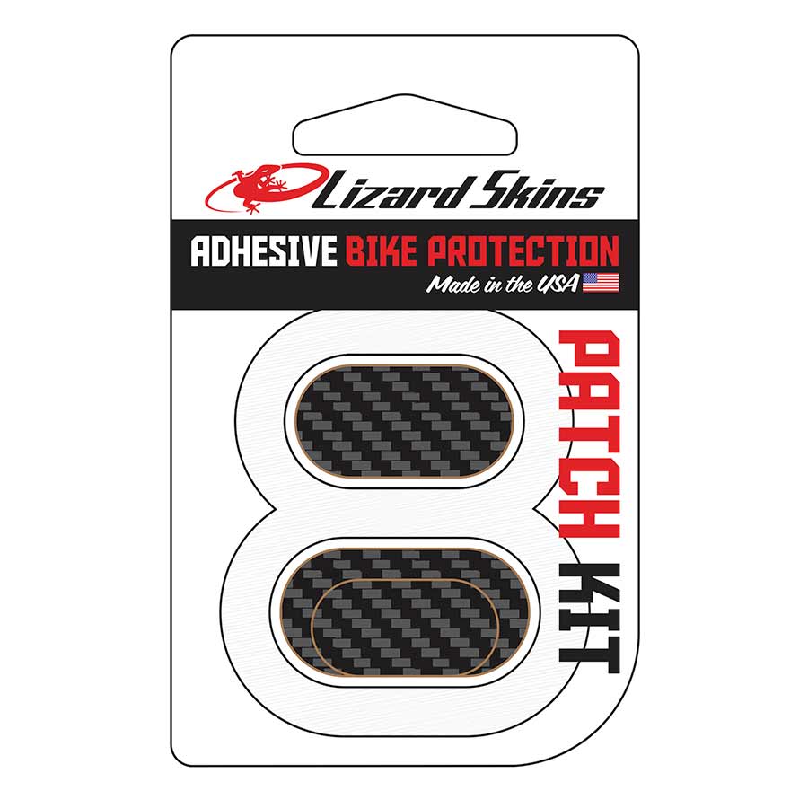 Lizard Skins Adhesive Bike Protection Patch Kit: Carbon Leather ...