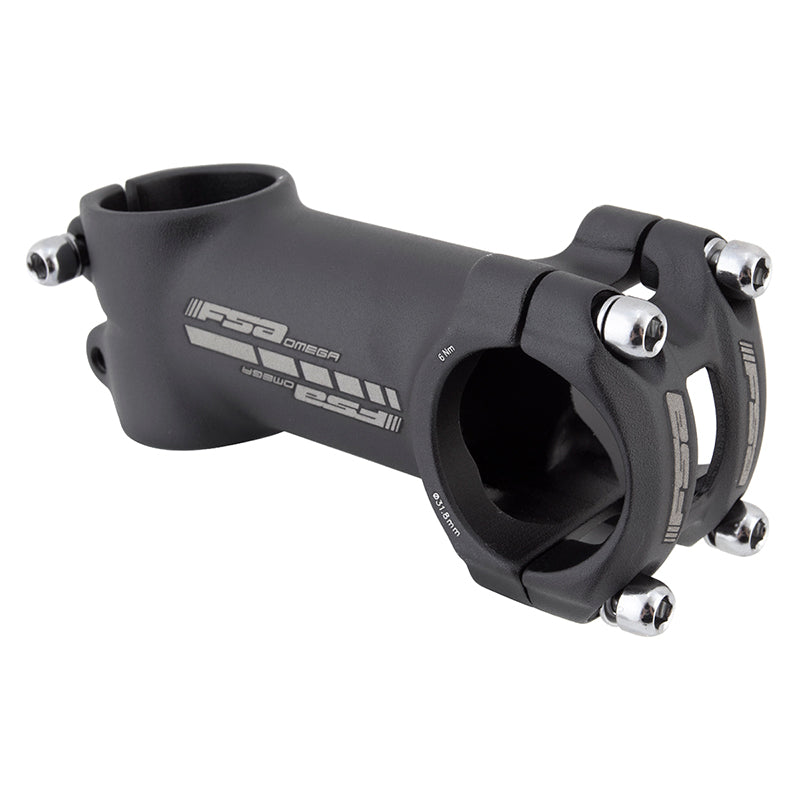 Full Speed Ahead Omega Stem - 80mm 31.8 Clamp +/-6 1 1/8" Alloy Black ...