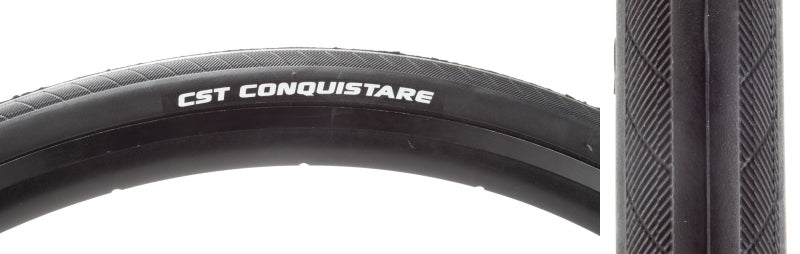 CST Caldera Tire - 700 x 25 Clincher Wire Black – Seattle Electric Bike