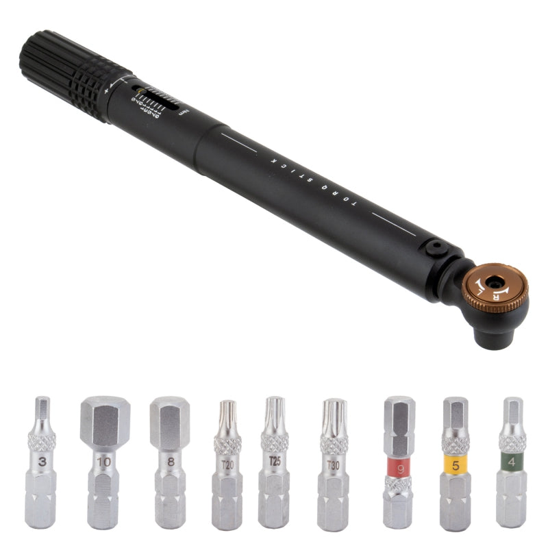 Topeak Torq Stick Wrench - 4-20Nm 9p Bit Set – Seattle Electric Bike