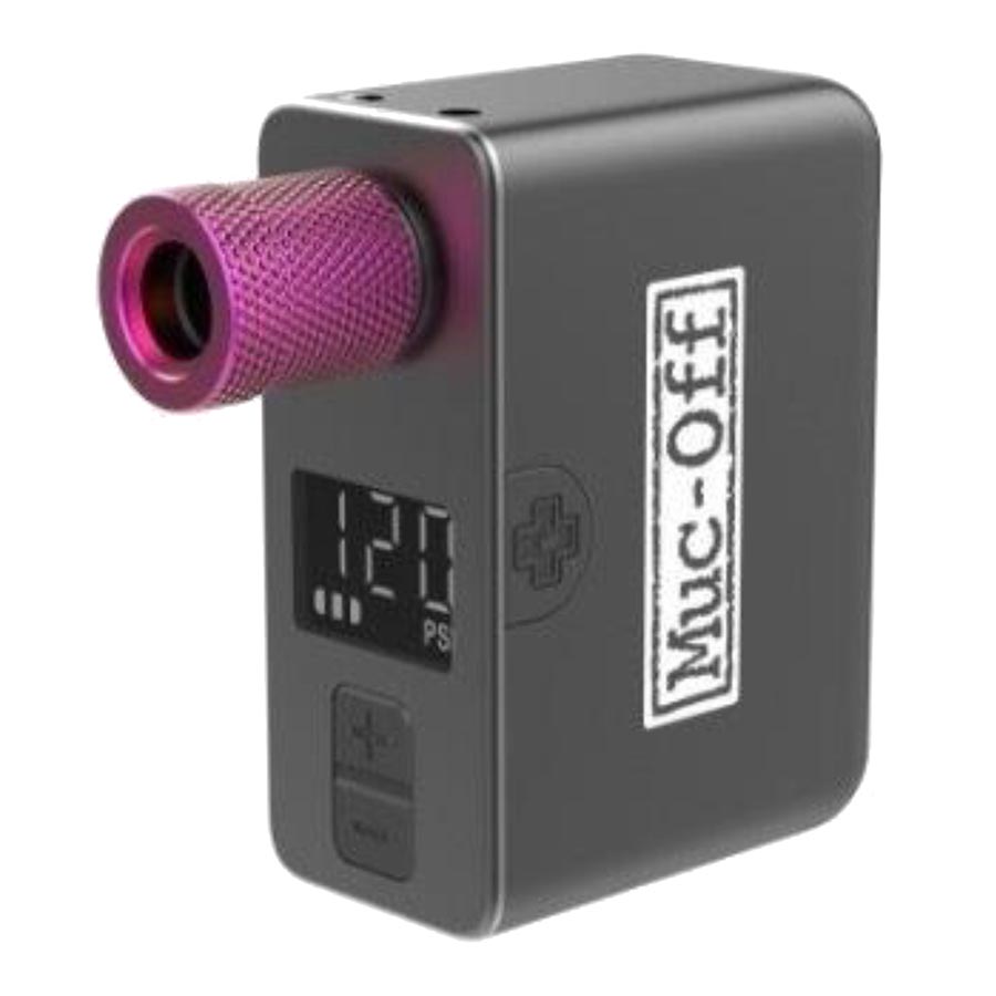 Muc-Off Air Mach Mini Pro Electric Inflator – Seattle Electric Bike
