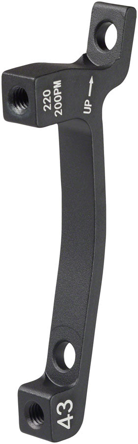 Hayes Post Mount Disc Brake Adaptor - For 200mm Post Mount to 220mm Ro ...