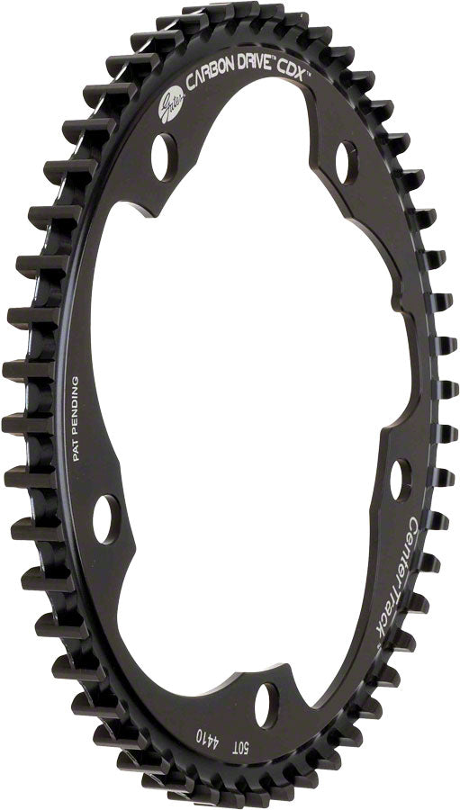 Gates Carbon Drive CDX CenterTrack Front Belt Drive Ring - 50t 5-Bolt ...