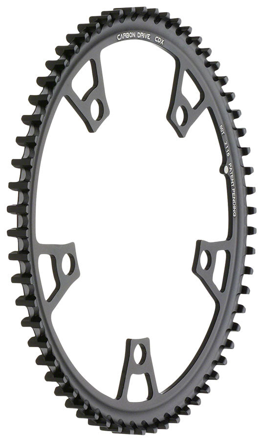 Gates Carbon Drive CDX CenterTrack Front Belt Drive Ring - 70t 5-Bolt ...