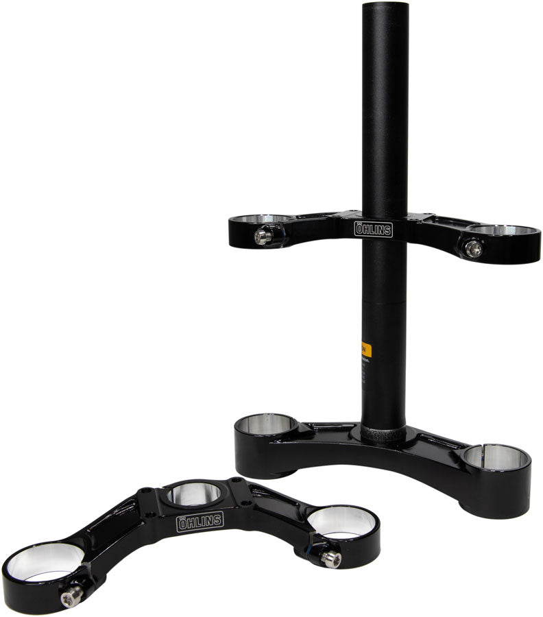 Ohlins DH38 Suspension Fork Crownset - 54mm Offset Flat Riser Upper Cr ...