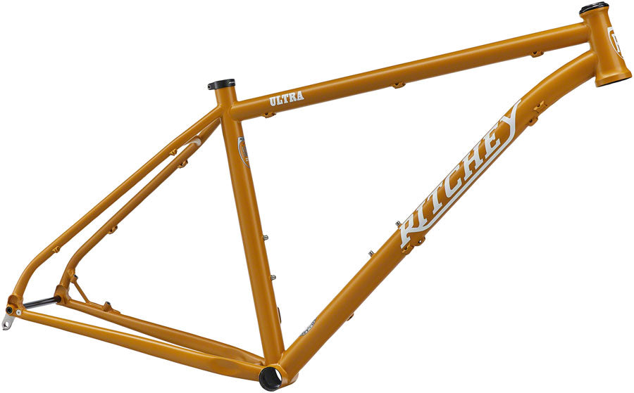 Ritchey Ultra Mountain Frameset - 29"/27.5" Steel Honey Mustard Large ...