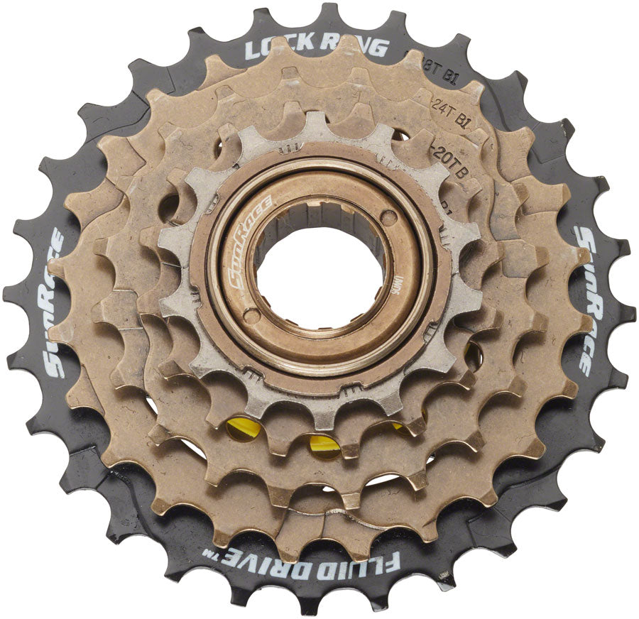 SunRace M2A 5-speed 14-28 Freewheel - Black/Brown – Seattle Electric Bike