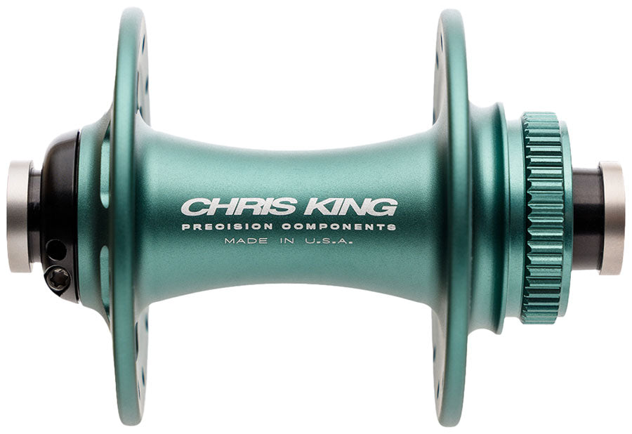 Chris King R45D Front Hub - 12 x 100mm Center-Lock Matte Jade 24H ...