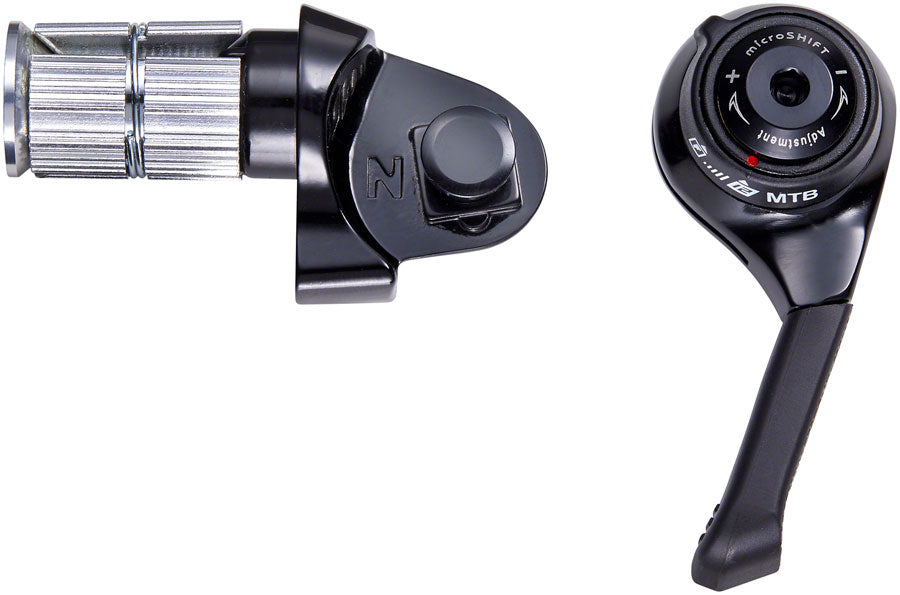 microSHIFT Right Bar End Shifter 12-Speed Mountain Shimano Compatible ...