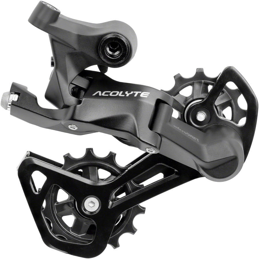 microSHIFT Acolyte RD-M5180M-B Rear Derailleur - 8 Speed Medium Cage B ...