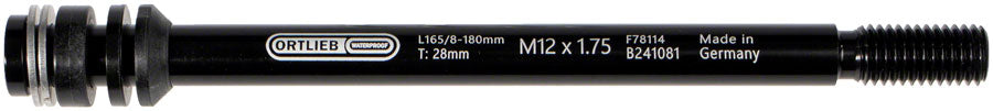 Ortlieb Thru Axle M6-Connector - 1.75mm Black – Seattle Electric Bike