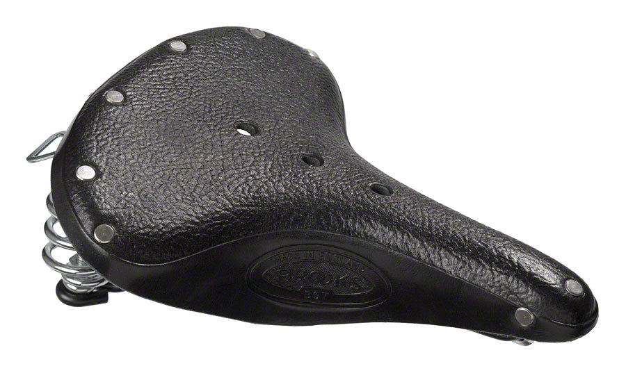 Brooks B67 Saddle - Steel Black Men's – Seattle Electric Bike