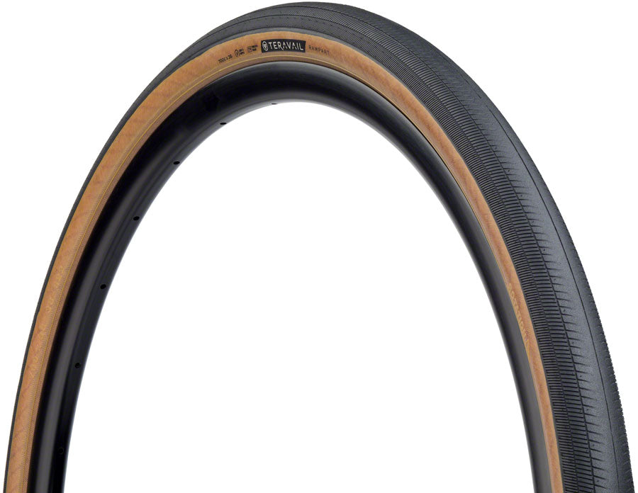 Teravail Rampart Tire - 700 x 38 Tubeless Folding Tan Light Supple Fas ...